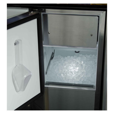 15" Marvel Outdoor Clear Ice Machine 30iMT-SS-F | outdoorLUX