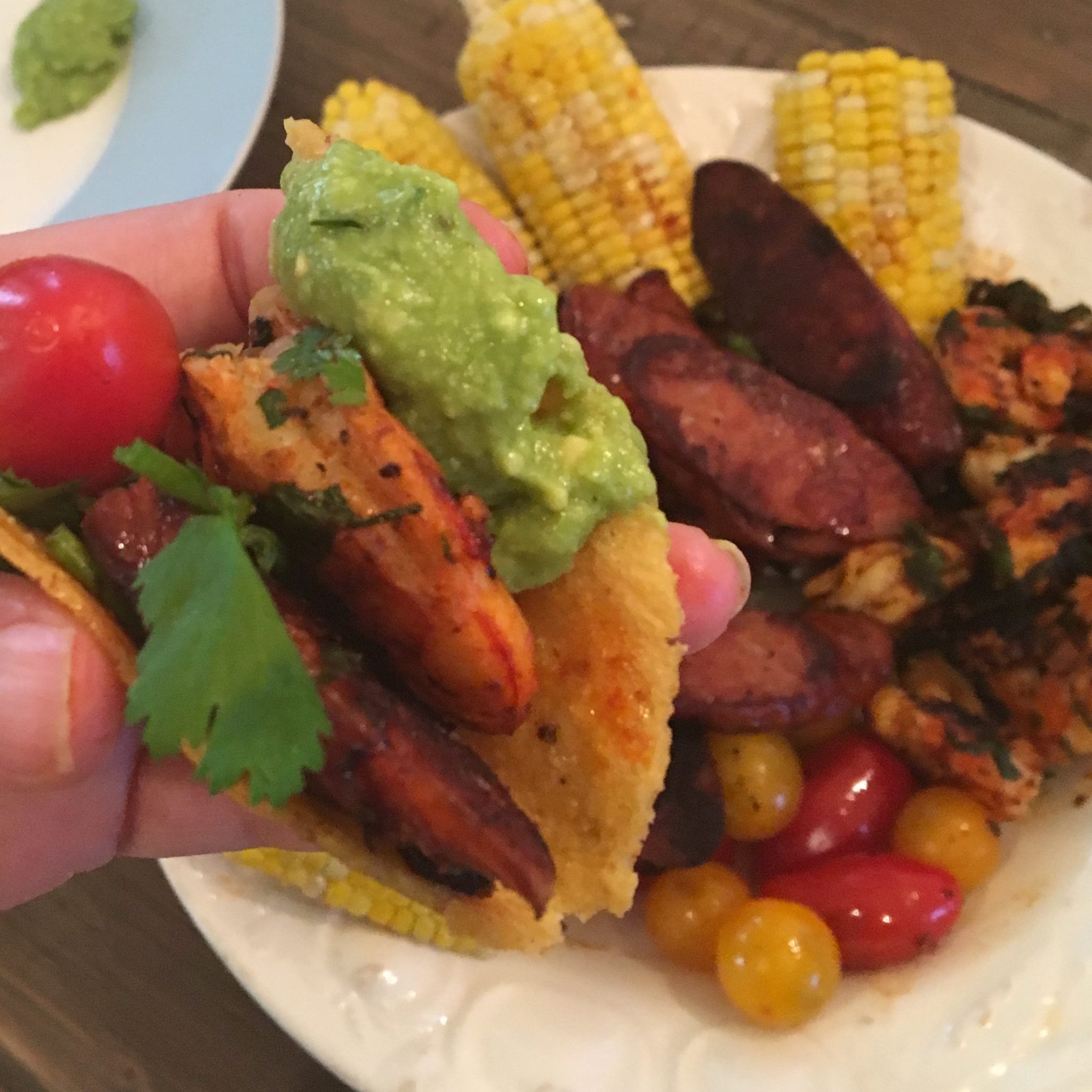 Creole Tacos on the EVO Grill | outdoorLUX